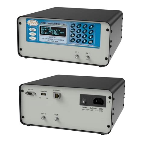 Assembly With 2 Attenuators Dc 1000 Mhz 0 127db X 1db 50pa 864