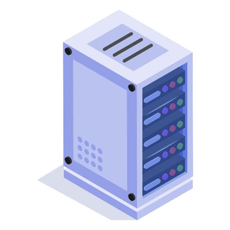 datacenter data server tower database management storage icon