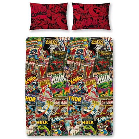 Official Marvel Comics Comic Duvet Set Wholesale Duvet Set