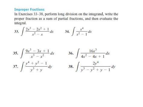 Integrationofrationalfunctionsbypartialfractionppt Computing