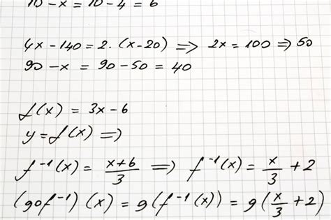 Premium Photo Close Up Of Hand Written Mathematical Formulas Concept Of Education