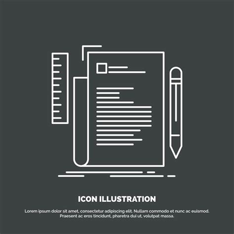 Code Coding File Programming Script Icon Line Vector Symbol For Ui