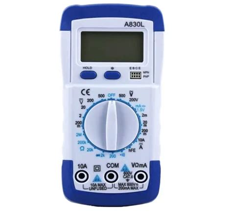 Digital LCD Multimeter A830L In Pakistan