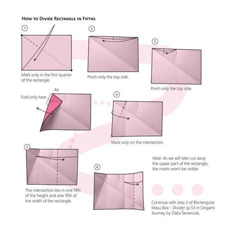 How To Divide Rectangular Paper Into Fifths