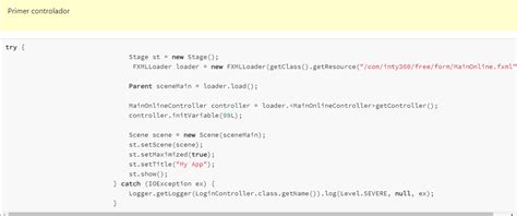 ¿como Puedo Enviar Datos De Un Controlador A Otro En Javafx Stack