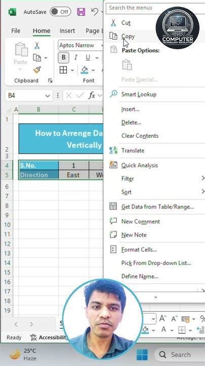 How To Transpose Data In Excel Transpose Shorts Excel Trending