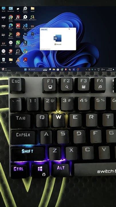 Open Word Document In Ms Word Shortcut Key Shorts Youtubeshorts