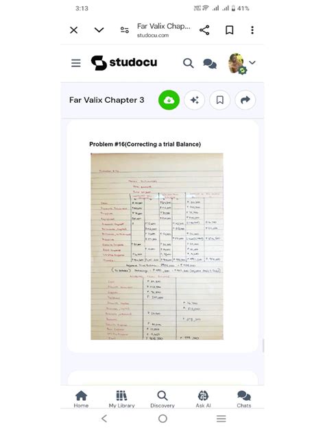 Correcting Trial Balance Pdf