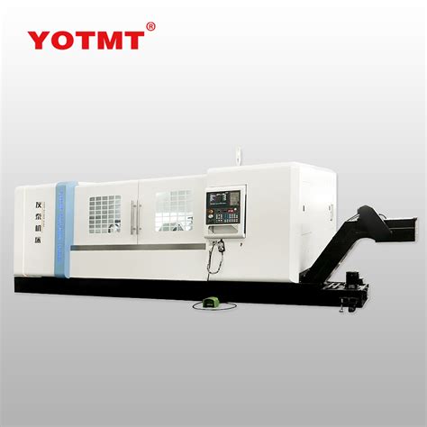 High Quality CNC Turning Machine With Double Turret And Center Driving For Synchronous Or