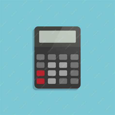 Premium Vector Vector Realistic Calculator Button Electronic Digit Calculation Display Minus