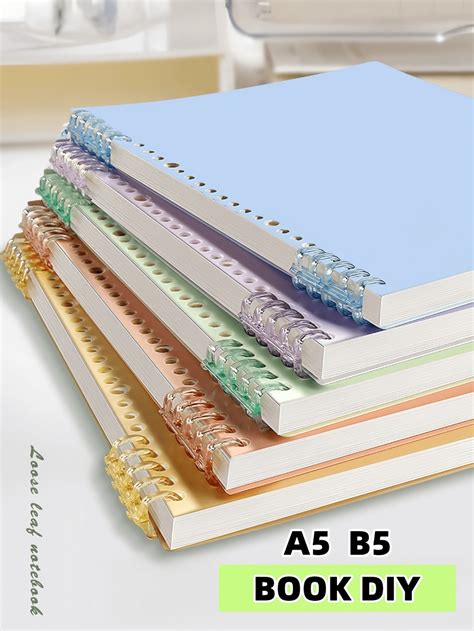 Jual Refill Kertas Loose Leaf Core Leaf Ring Leaf Sampul A5 B5 Buku DIY Shopee Indonesia