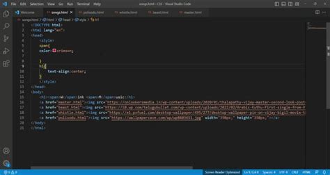 html css code learning sasi kanamala