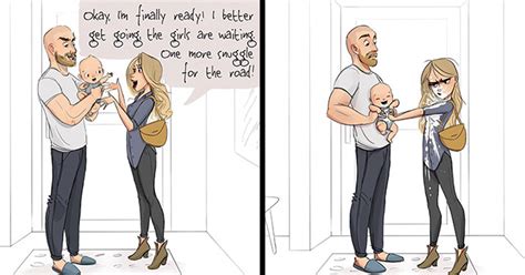This Artist Made 22 Relatable Comics That Sum Up What A Mothers Life Looks Like Bored Panda