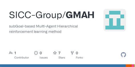 Github Sicc Group Gmah Subgoal Based Multi Agent Hierarchical