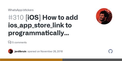 Ios How To Add Iosappstorelink To Programmatically Generated