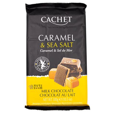 Молочный шоколад Cachet Соленая Карамель - Nuts Boom — Орехи и ...