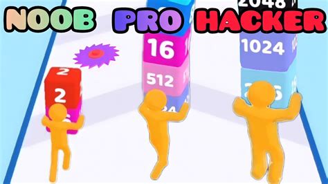 NOOB Vs PRO Vs HACKER In Cube Run 2048 YouTube NOOB Vs PRO Vs HACKER In Cube Run 2048 YouTube