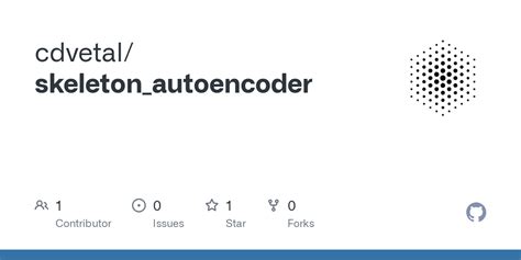 Github Cdvetalskeletonautoencoder