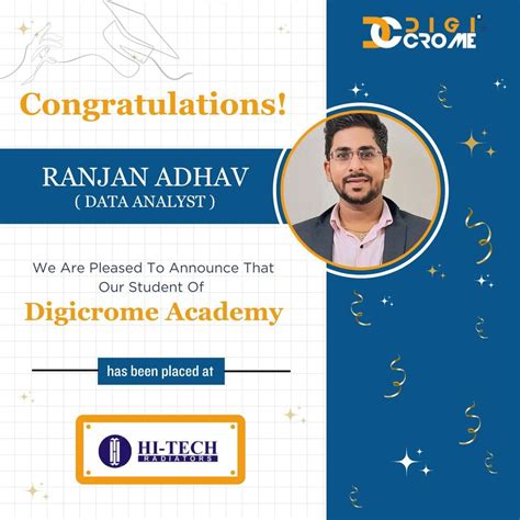 Digicromeofficial On Linkedin Placement Hiring Job Newlyplaced Education Digicrome