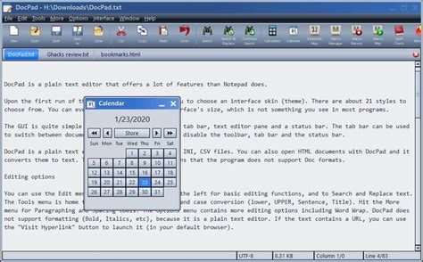Docpad Is A Highly Customizable Plain Text Editor For Windows Ghacks Tech News