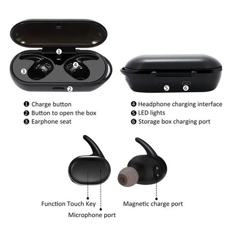 Headset Bluetooth JBL TWS 4 Wireless 5 0 Earphone Sporty 2pcs L R TWS4 Pure Bass Performance