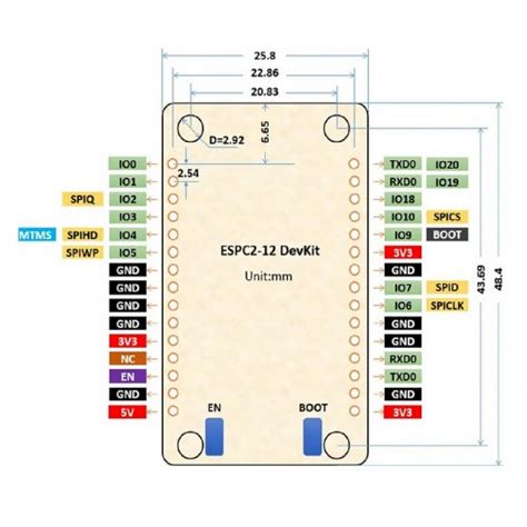 Модуль Wi Fi Esp32 C2 Esp8684 Devkit Type C Купити в Україні Харків