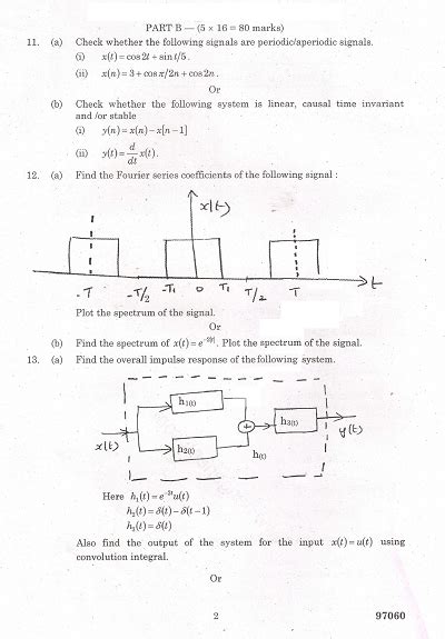 EC6303 Signals And Systems Nov Dec 2014 Question Paper University Question Papers
