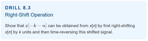 Solved Drill 83 Right Shift Operation Show That X K N Can