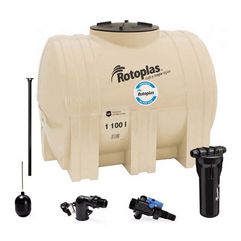 Tinaco Rotoplas Vertical 1000 Litros Con 2 Accesorios 500523 Bedon