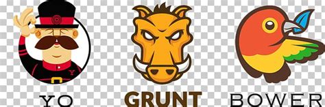 yeoman grunt bower website development javascript png clipart beak