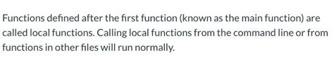 Solved Functions Defined After The First Function Known As