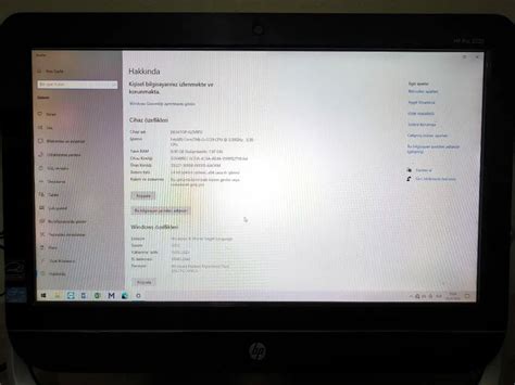 HP 3520 all in one bilgisayar - Masaüstü Bilgisayar - 1678976690