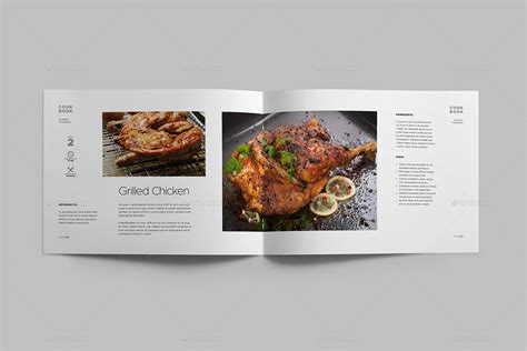 Cookbook Template Print Templates GraphicRiver