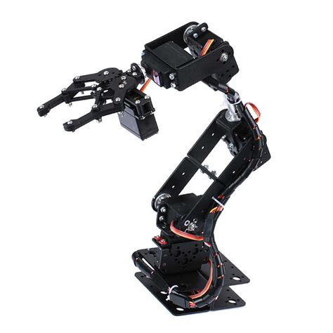 Robotic 6dof Arm Diy Programming Robot Kit Servo Not Included Shopee