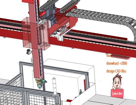 3d file industrial 3d model cnc loading unloading machine 🧞‍♂️・3d