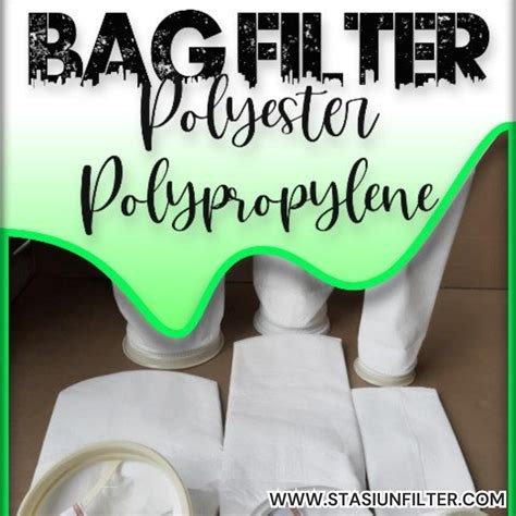 Filter Bag Polyester 150 Micron Stasiun Filter Indonesia