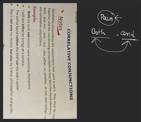Correlative Conjunctionsnotescorrelative Conjunctions Are Conjunctions