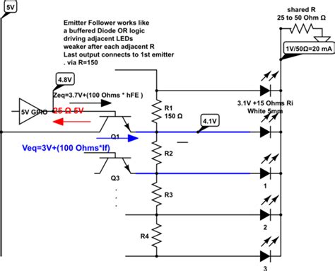 How To Use A Transistor To Drive Strings Of Leds From Gpio Pins
