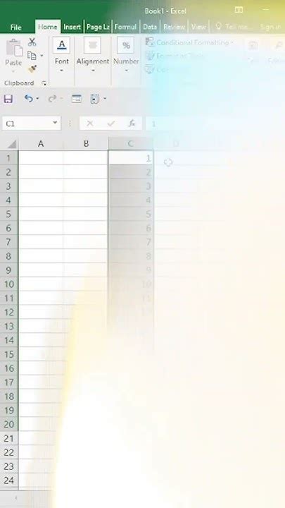 serial number auto in ms excel educomtech excel exceltips