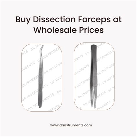 Buy Dissection Forceps At Wholesale Prices Dr Instruments
