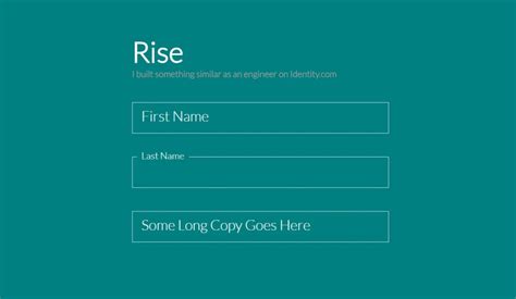 18 Javascript Input Text Form Design Examples Onaircode