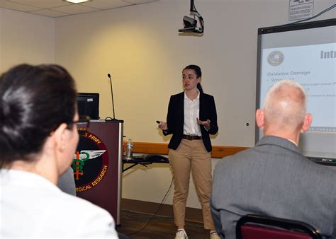 Naval Research Enterprise Internship Program Interns Present Research
