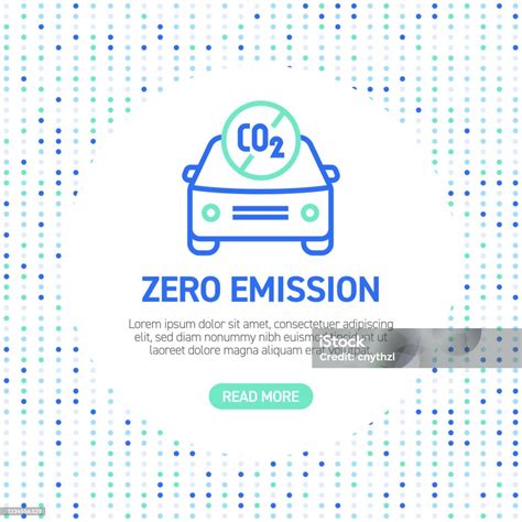 제로 방출 라인 아이콘 패턴이 있는 간단한 윤곽선 아이콘 무배출에 대한 스톡 벡터 아트 및 기타 이미지 무배출 0 0명 Istock