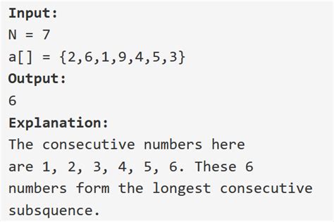 Longest Consecutive Sequence Given An Array Of Integers Find The