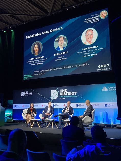 Josep Jorge On Linkedin Datacenter Investment Innovation Sustainability Thedistrict