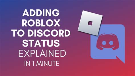 How To Add Roblox To Discord Status In YouTube