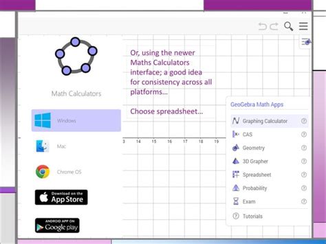 Geogebra Data Analysis Ppt