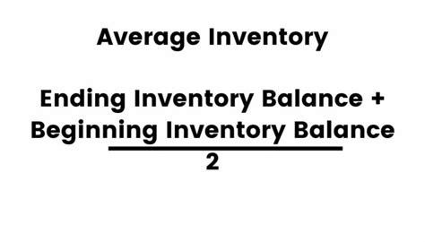 Inventory Formulas And Ratios To Boost Your Business Sortly