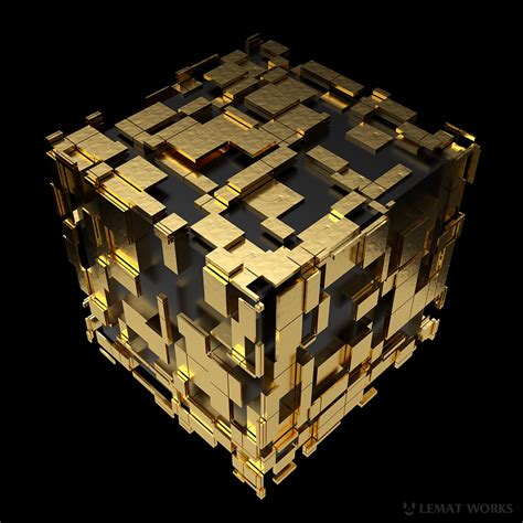 Futuristic Sci Fi Cube On Behance