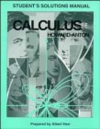 Calculus With Analytic Geometry Babe Solution 9780471105893 BooksRun